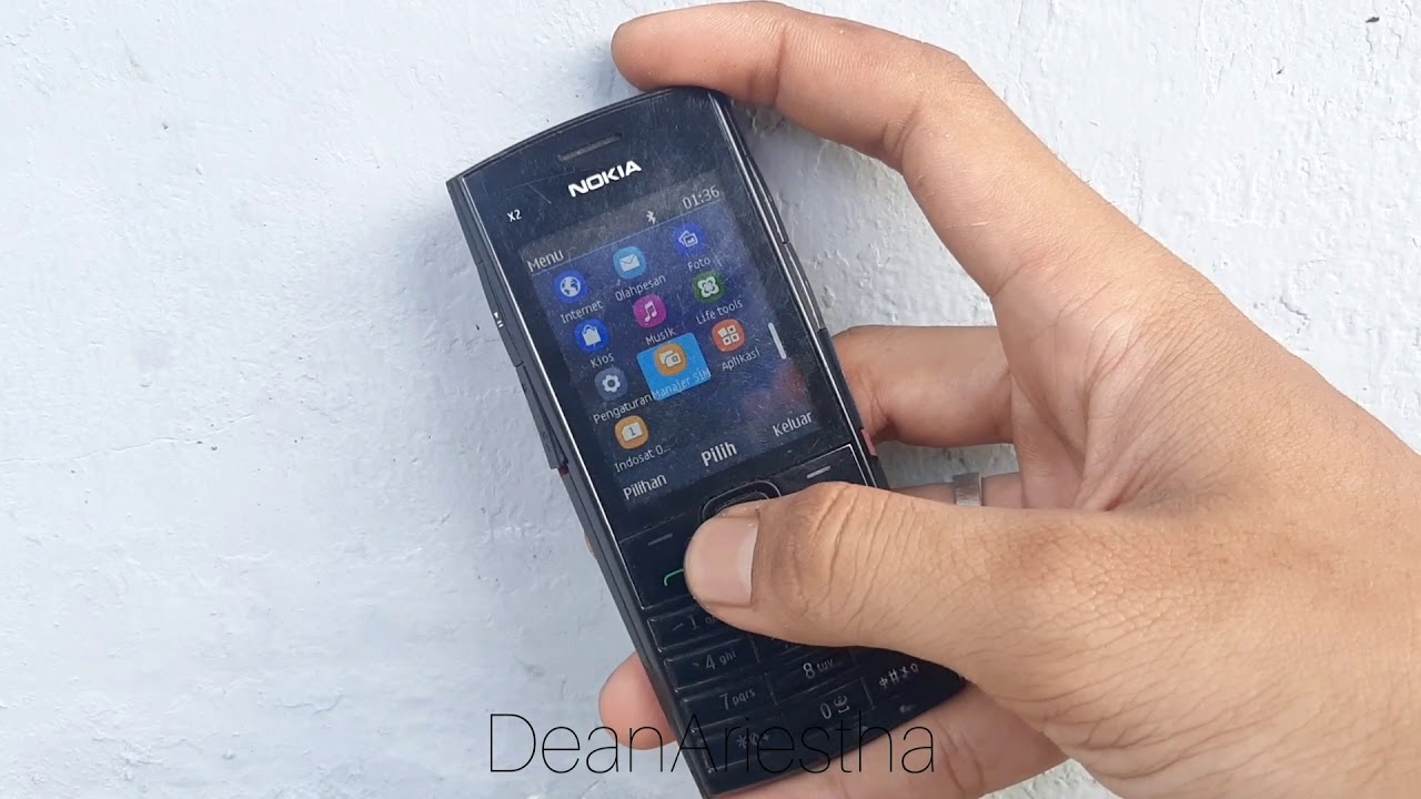 REVIEW HANDPHONE JADUL NOKIA X2-00 DUAL SIM HP KLASIK KAMERA MUSIK ...