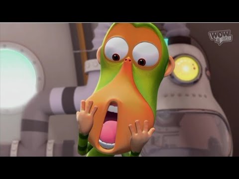 Alien Monkeys Playtime - Funny Alien Shocked - Intro Logo | Sponsored by: Klaskiy Csupo 2001 Effects
