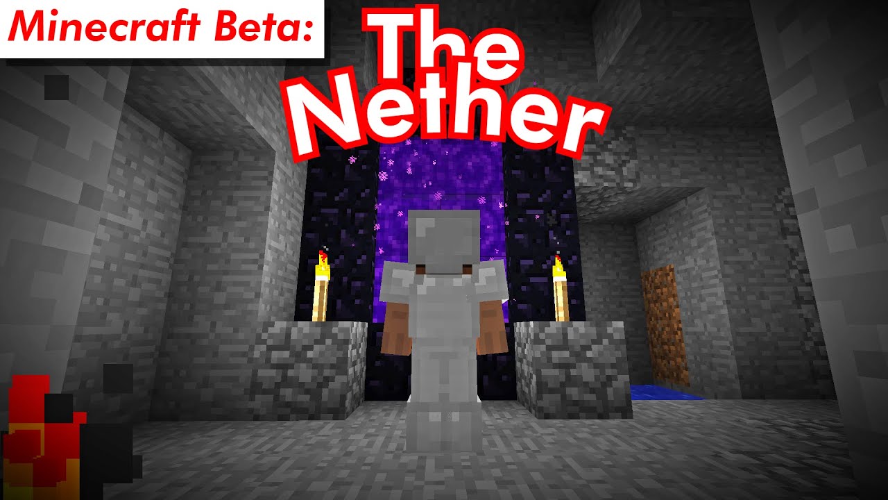 Exploring Minecraft's Beta Nether! Minecraft Beta: Episode 3! - YouTube