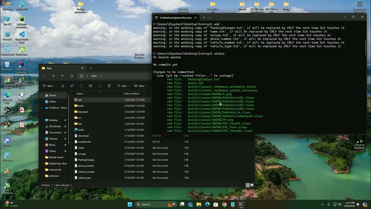 How to upload project files in github - YouTube