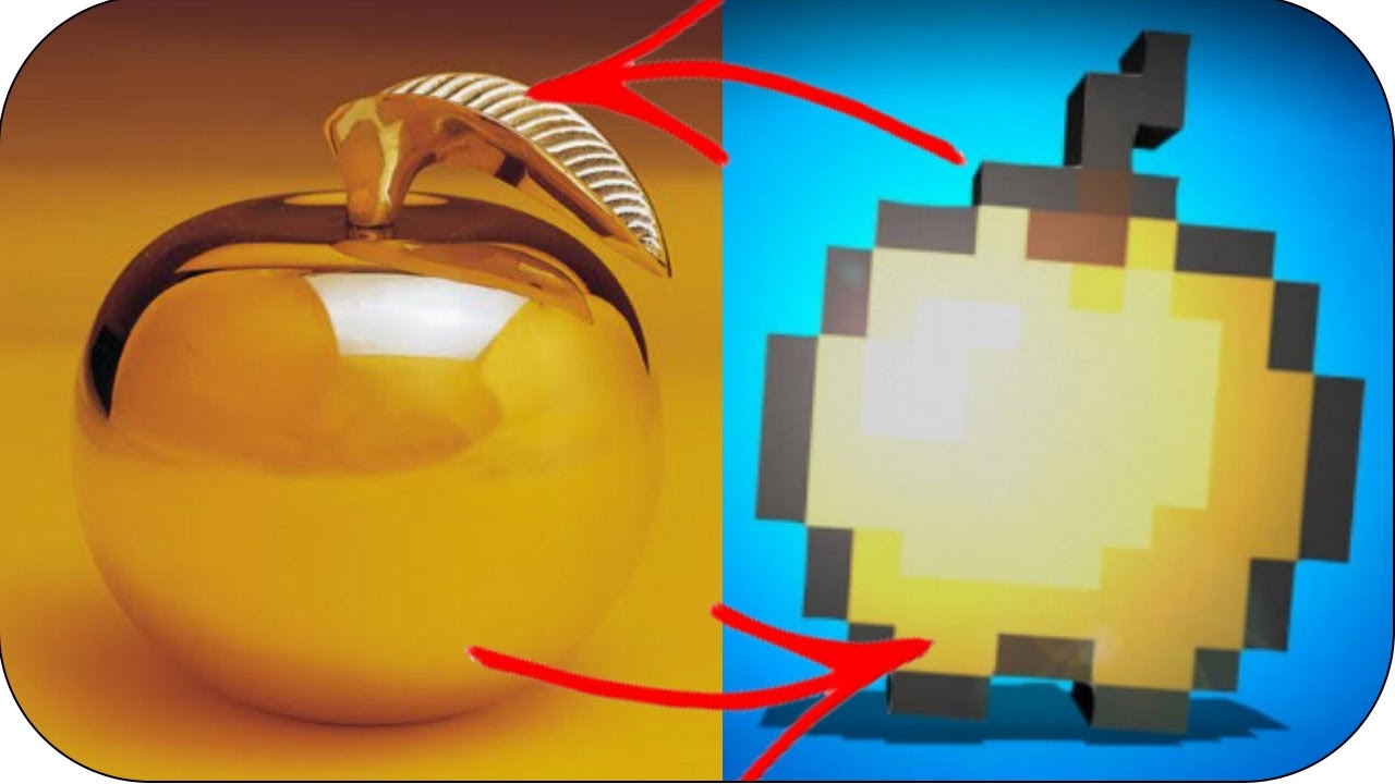 COMO SERIAN LOS OBJETOS DE MINECRAFT EN LA VIDA REAL (ITEMS EN LA VIDA ...
