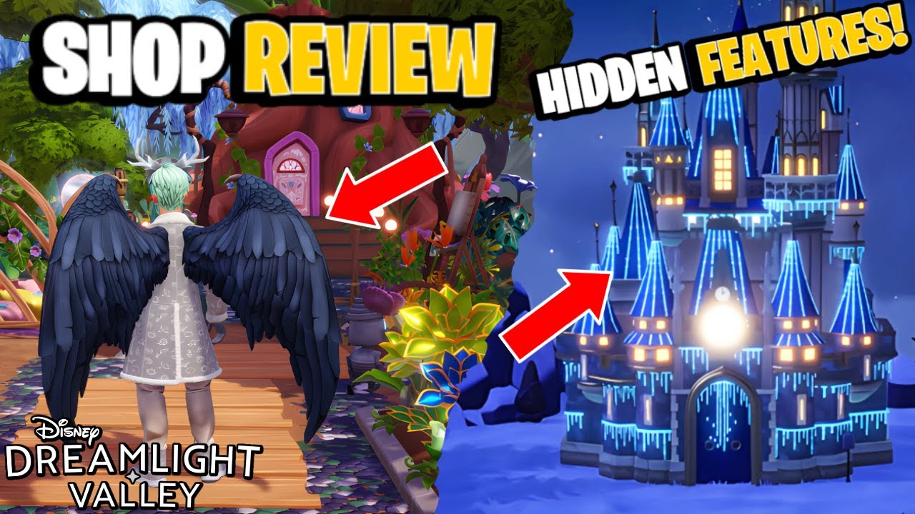 HIDDEN Features! Winter Palace displays FIREWORKS! Maleficent Wings are ...