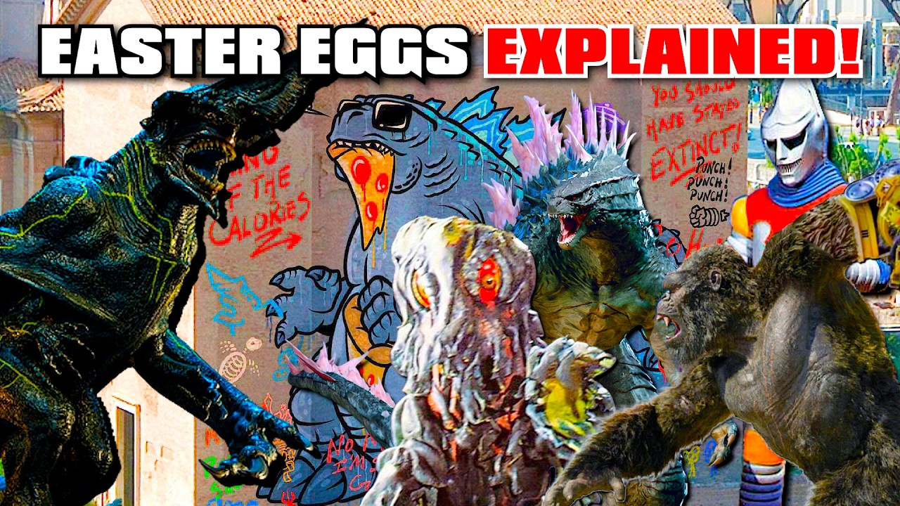 All Easter Eggs Explained In This Godzilla X Kong Scene! Godzilla X ...