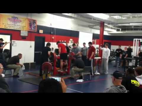 Bill Gillespie WABDL World Record Bench Press - YouTube