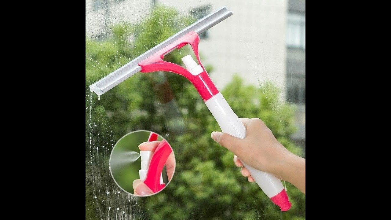 2 in 1 Spray Bottle Wiper - Cleaning Tool - YouTube