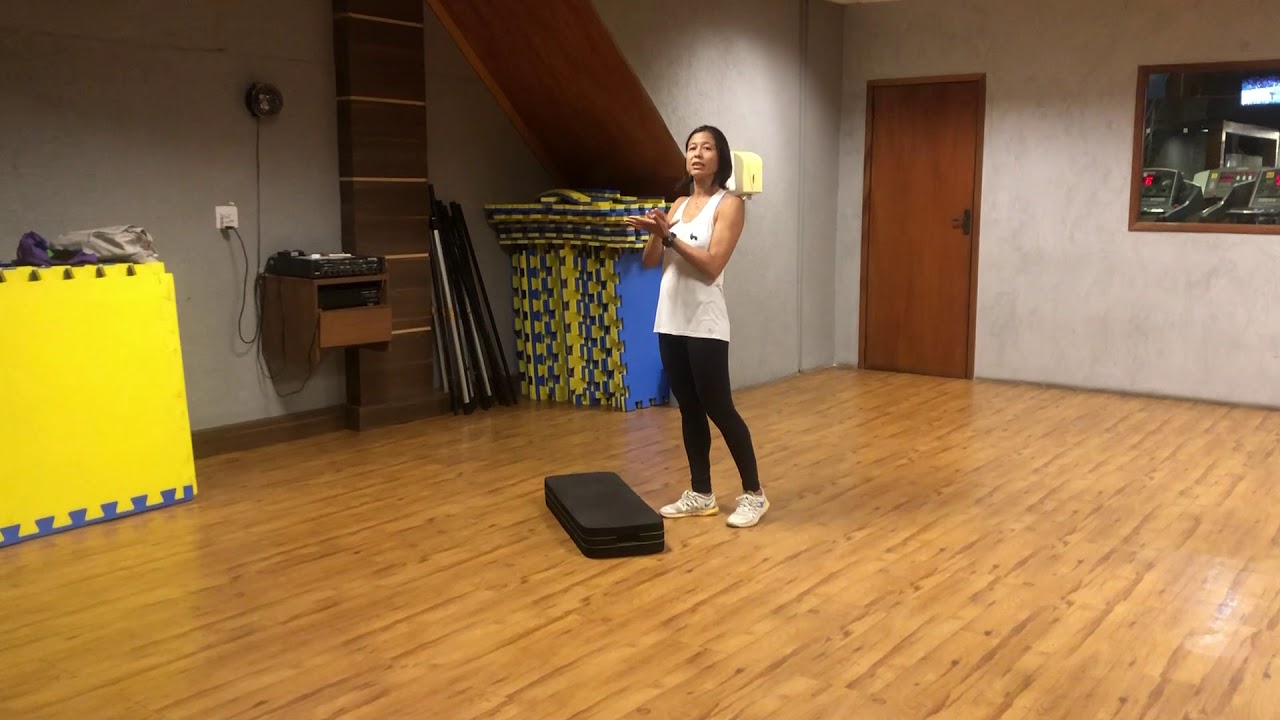 Salto unilateral no step duplo contato - YouTube