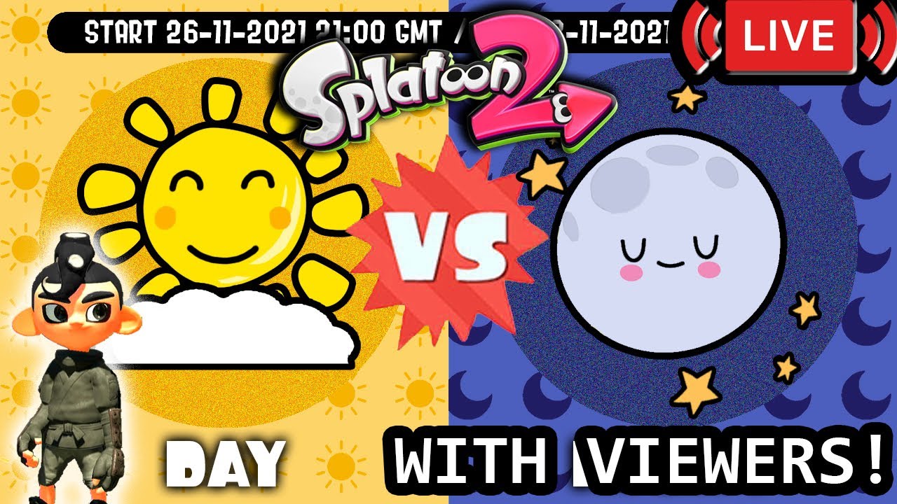 🔴 Splatoon 2 - 9th Custom Splatfest in my Discord Server! - YouTube