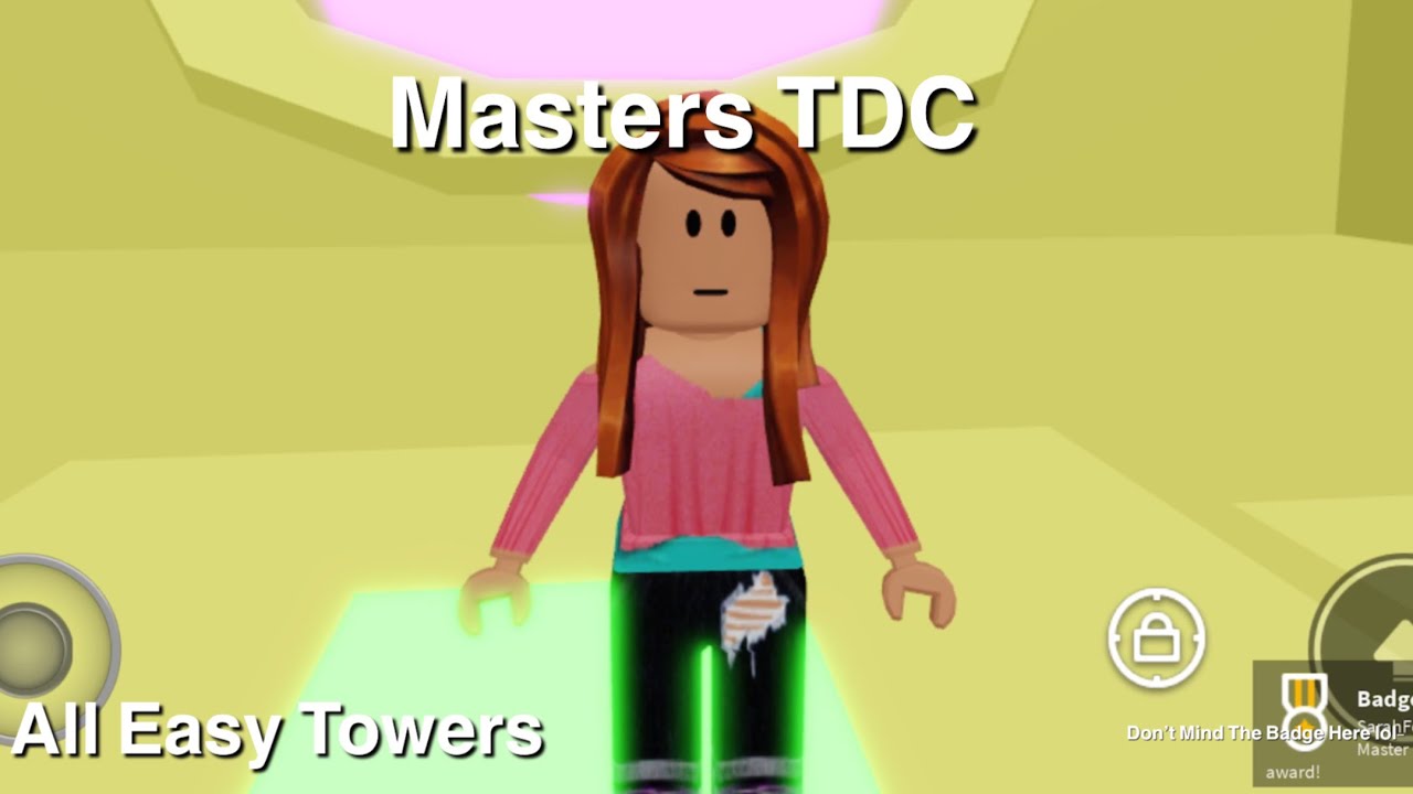 Playing Master’s TDC | Gameplay | Roblox - YouTube