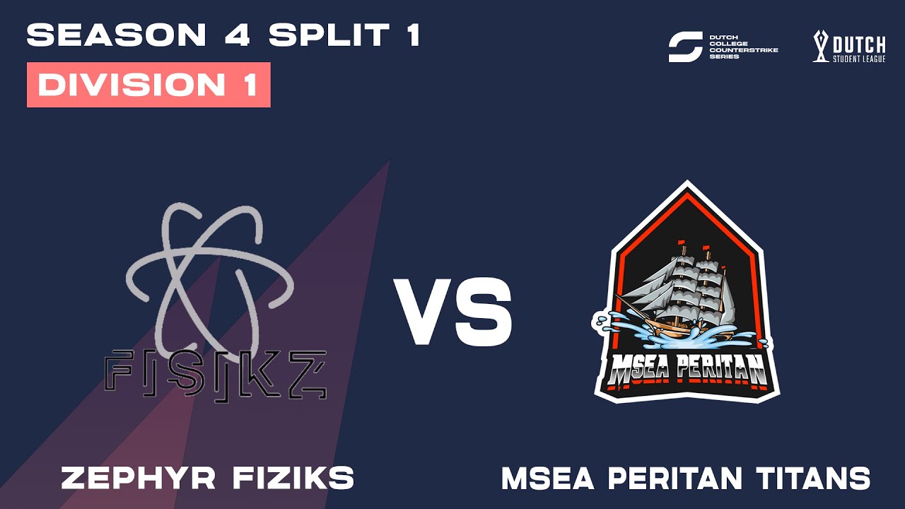 [GROUPSTAGE] ZEPHYR FISIKZ vs MSEA PERITAN TITANS | DCCS SEASON 4 SPLIT 1 | DIVISION 1 - YouTube