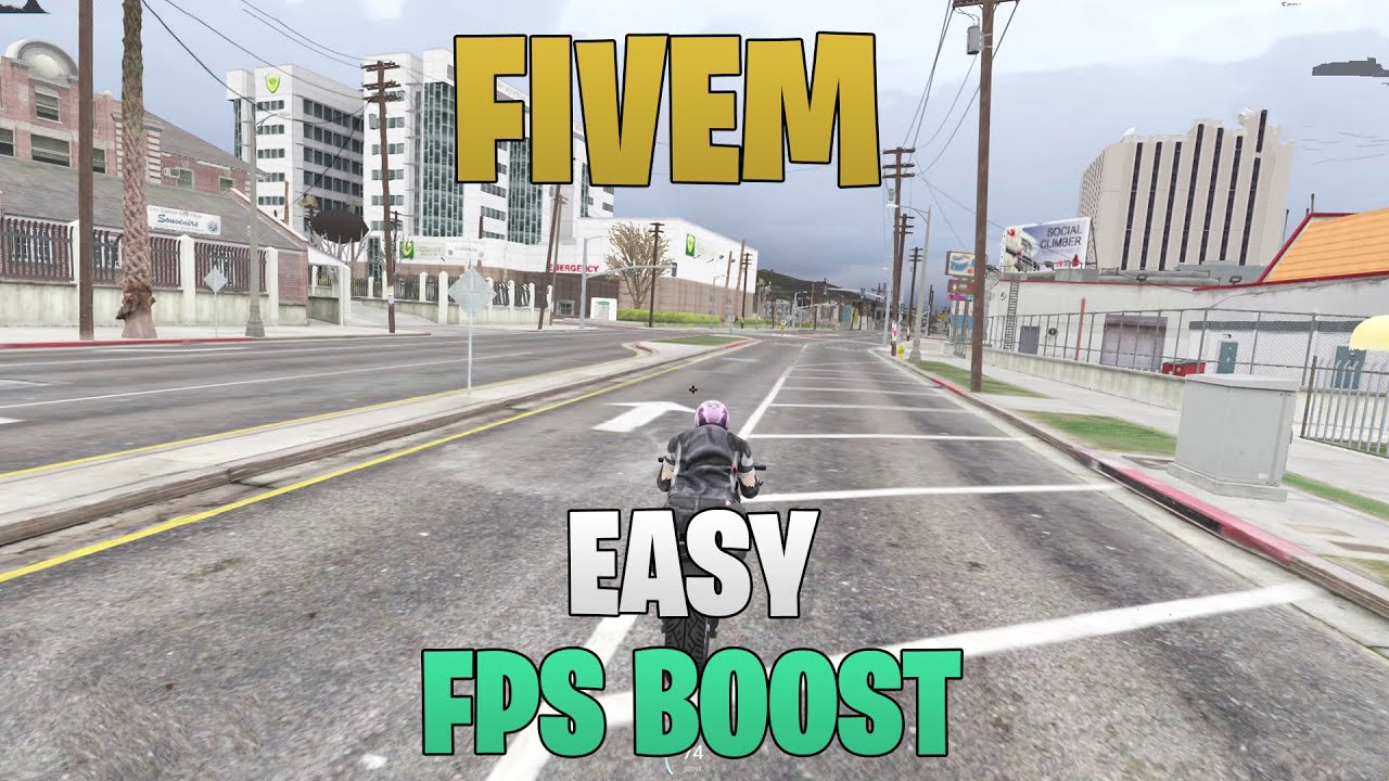 Fivem Easy FPS Boost | Max FPS, No Lag - YouTube