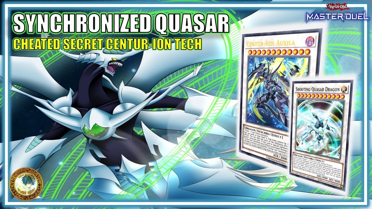 GOD QUASAR CENTUR-ION SYNCHRO Deck (Fast, Safe, Ridiculous) MASTER DUEL ...