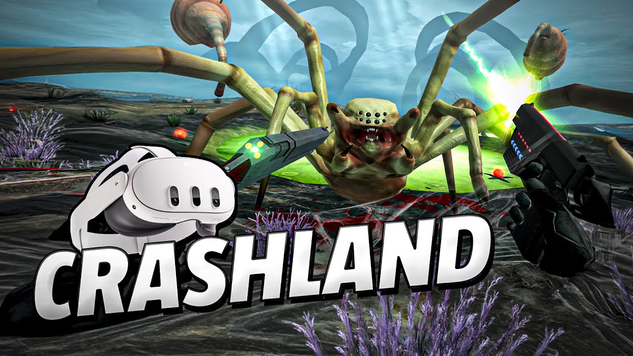 Crashland - Meta Quest 3 Gameplay | First Minutes [No Commentary] - YouTube