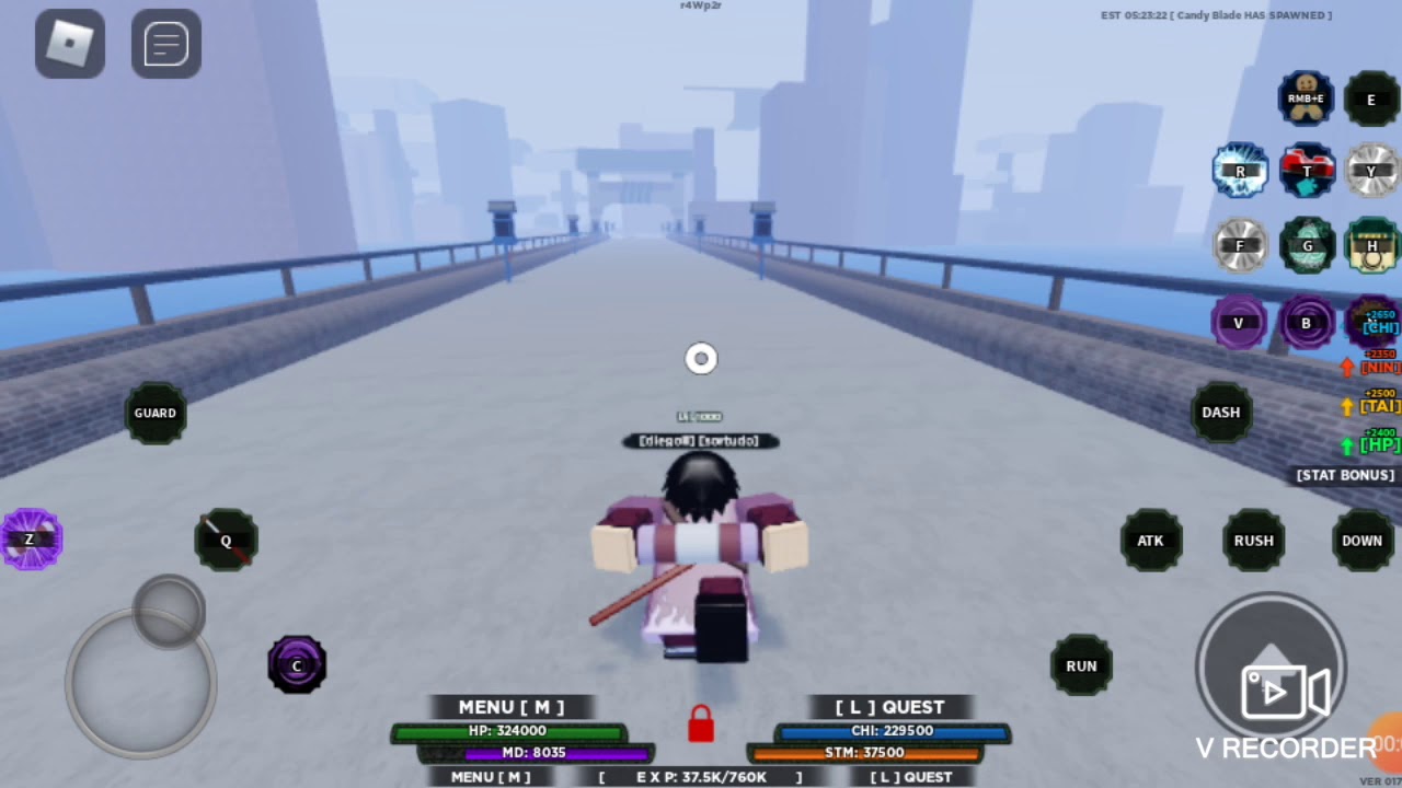 spawn da nova espada candy blade no shindo life - YouTube