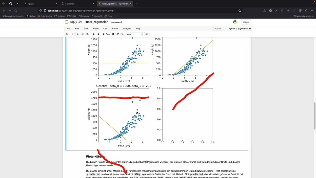 Linear Regression - Code Teil 1 (CAS / Tag 1 / 5) - YouTube