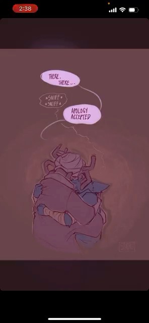 Cult of the lamb comic dub Comic drew by stychu-stych over on tumblr ...