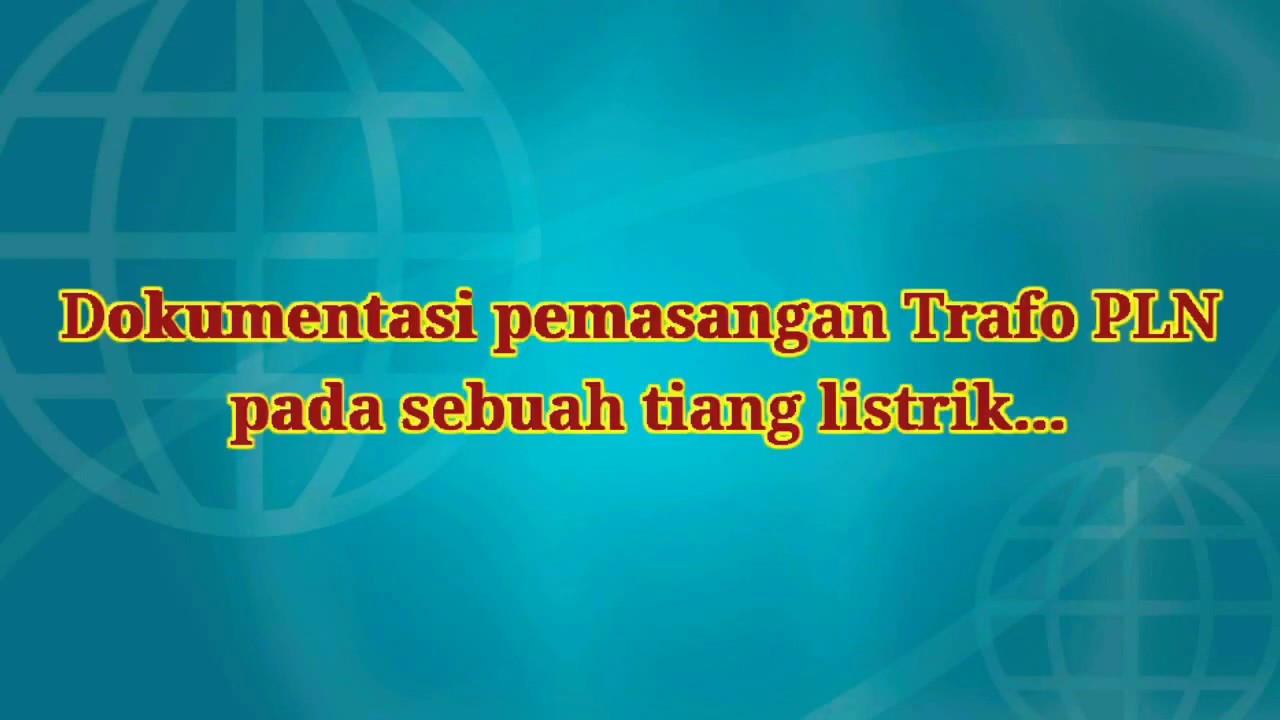 Pemasangan Trafo PLN Pada Tiang Listrik Sangat Antusias - YouTube