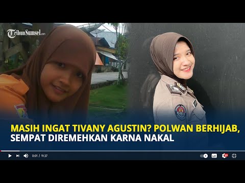 Masih Ingat Tivany Agustin? Polwan Berhijab, Sempat Diremehkan Karna Nakal, Begini Kabarnya Sekarang