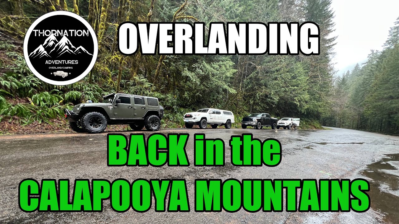 Gold Mines and Snowy Trails | Overlanding back in the Calapooya ...