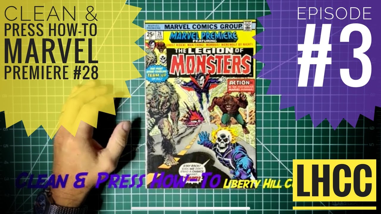 Revealed: Best MATERIALS and METHODS for Comic Book CLEAN and PRESS ...