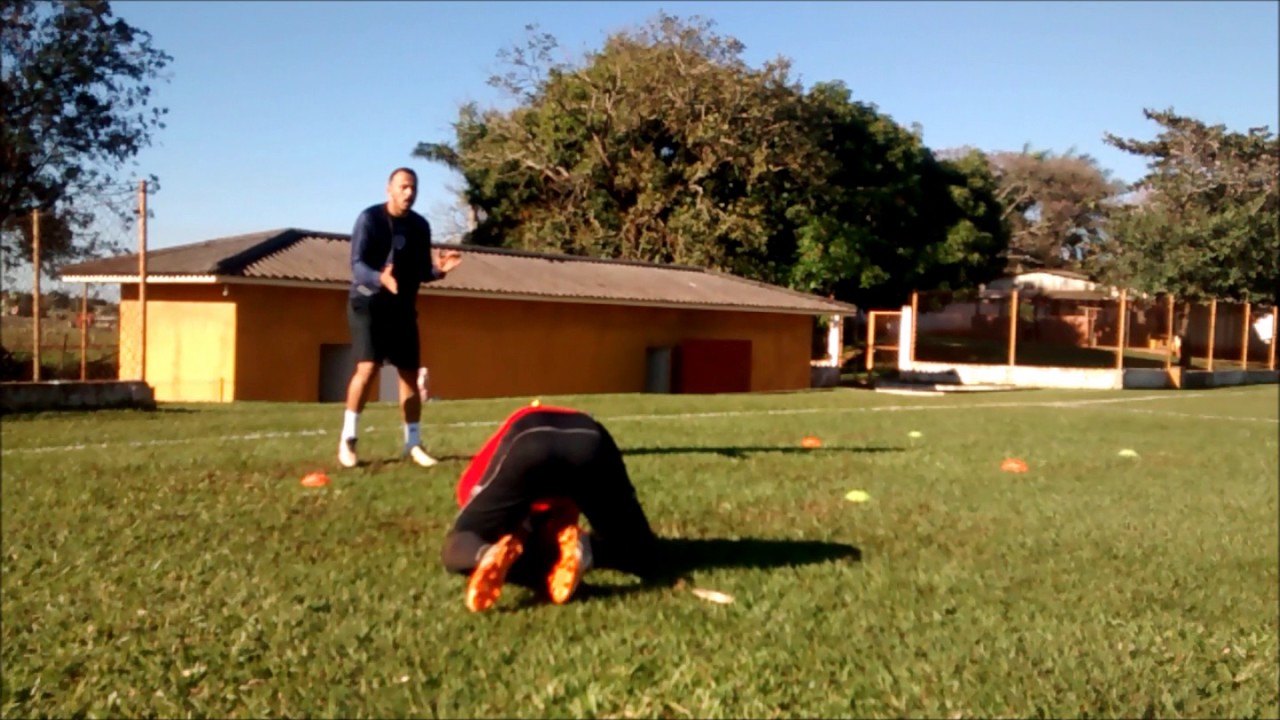 TREINAMENTO DE GOLEIROS - EVANDER RAMOS - YouTube