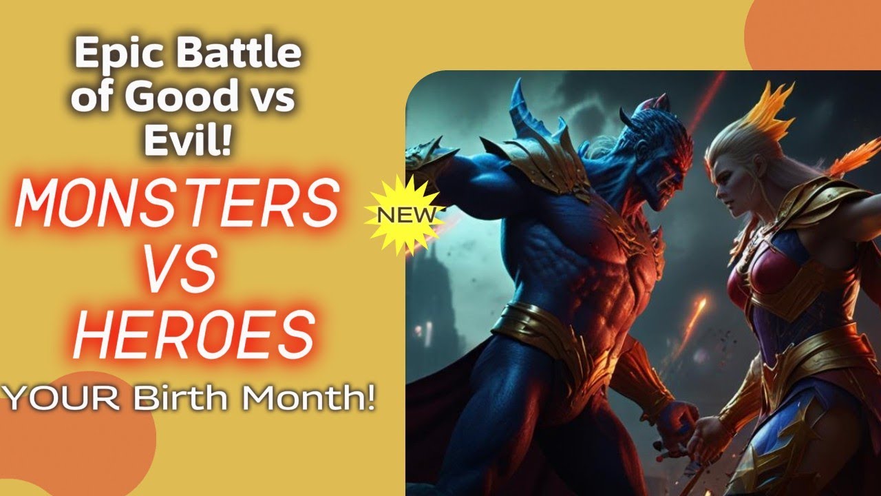 Birth Month MONSTERS Vs HEROES! WHO WON!!?? - YouTube