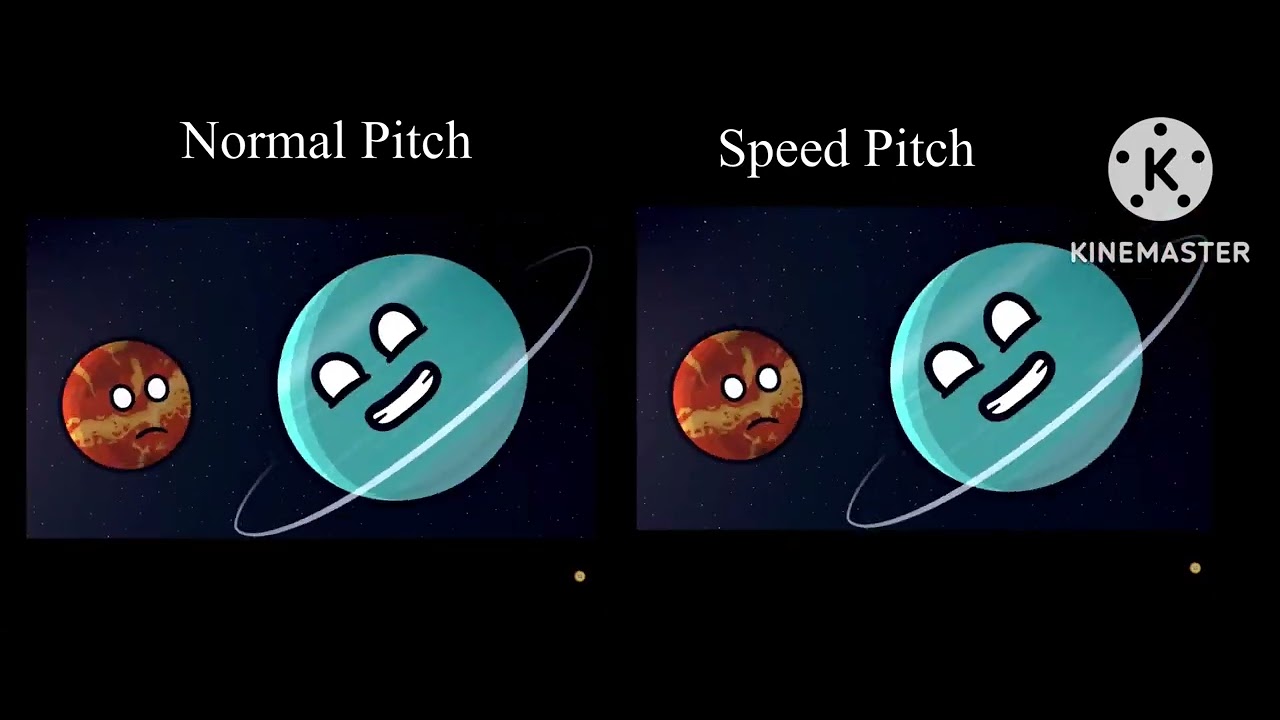 Venus wants a makeover! Sped up 9.1 X Normal pitch vs. Speed pitch ...