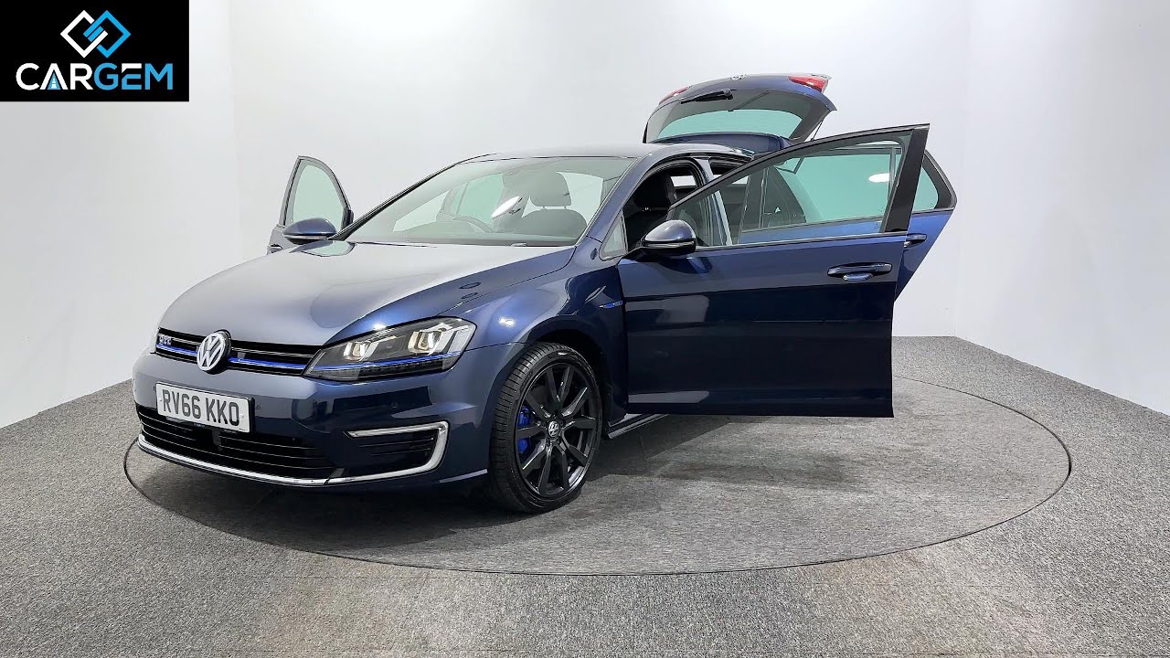 VOLKSWAGEN GOLF 1.4L GTE NAV DSG 5d 150 BHP FOR SALE - YouTube
