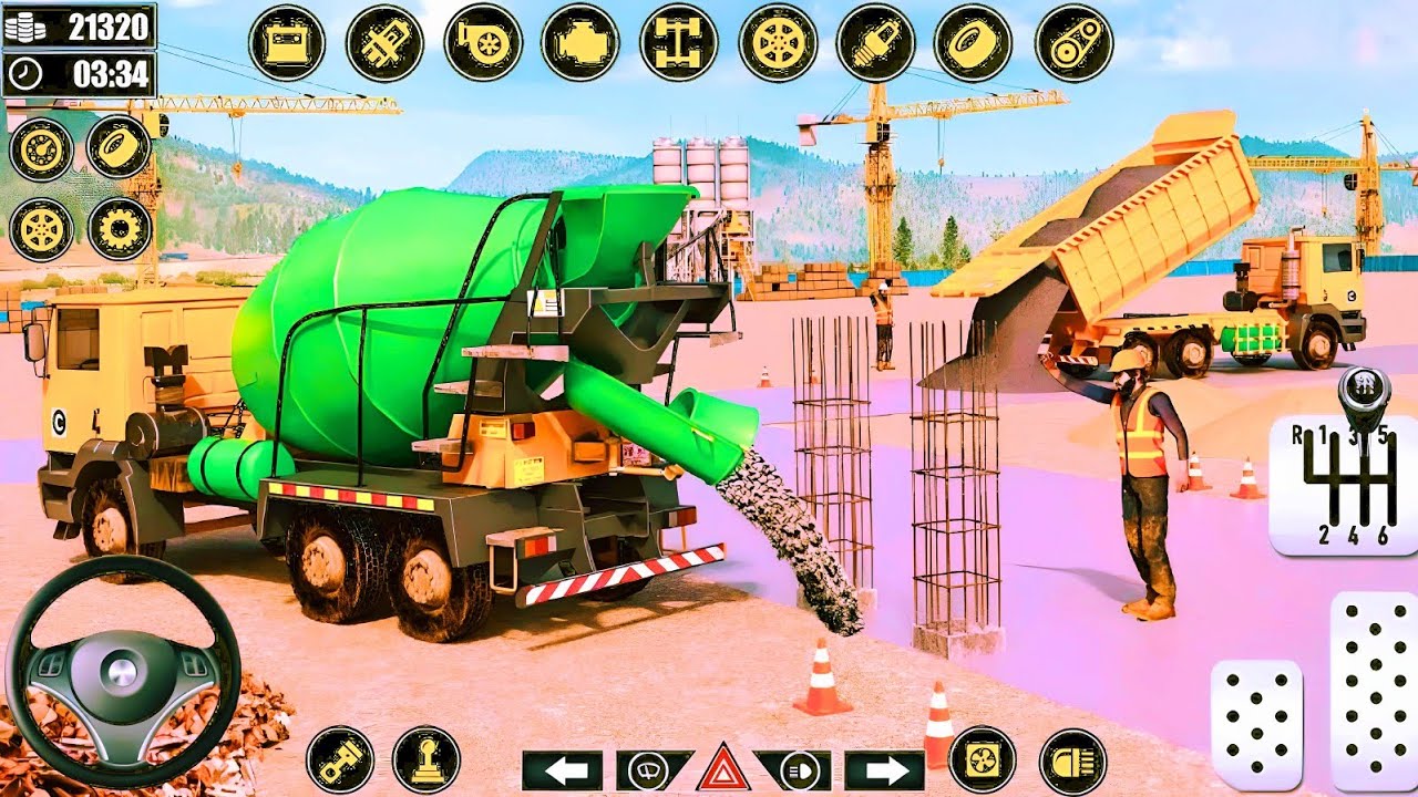 Real Construction Simulator 3D - JCB Excavator Driving Game 2024 ...