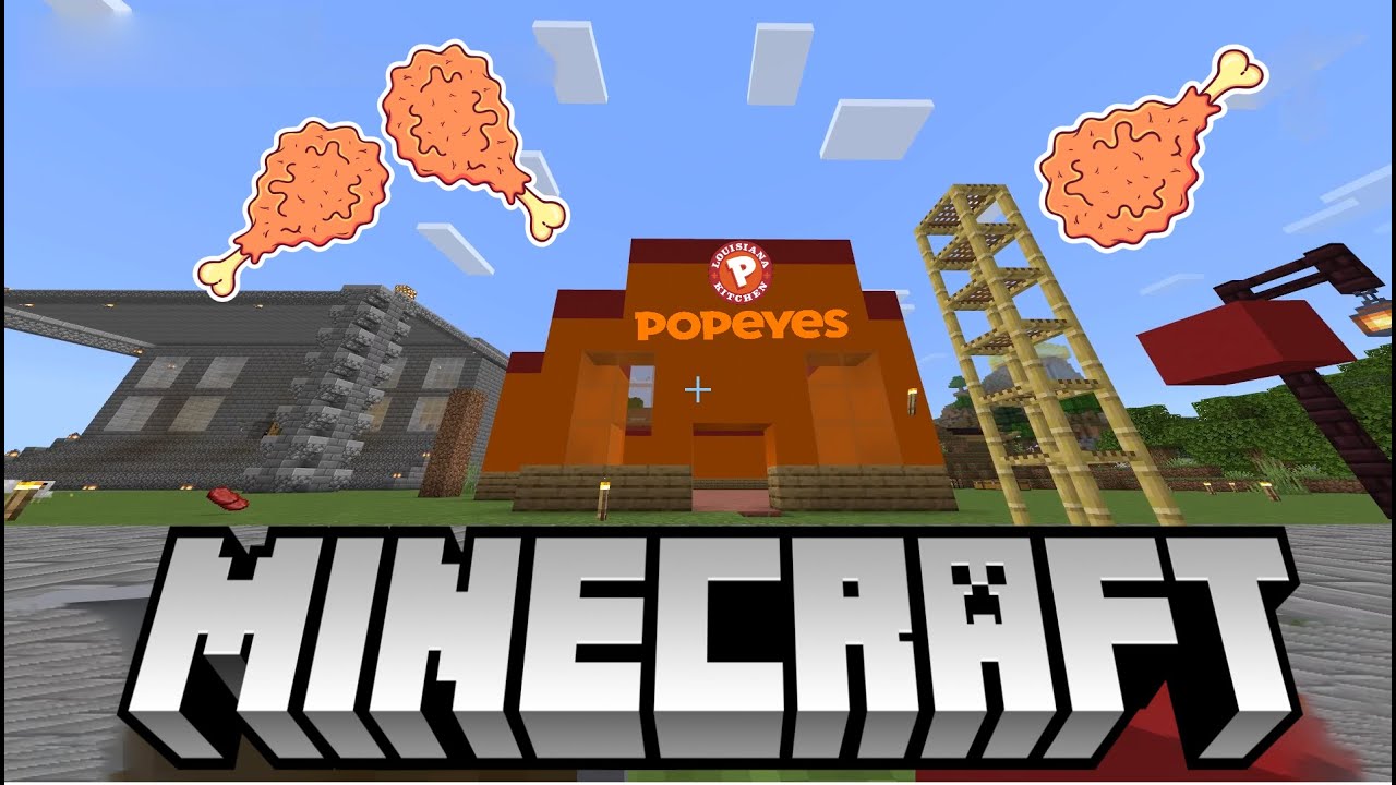 Minecraft Our Lovely World Ep: 5 Popeyes Is Done, Racist Monsters - YouTube