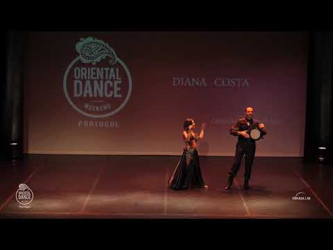 Diana Costa - 1st Place Winner Queen Oriental Dance Weekend 2018 - Tabla Solo Improvisation