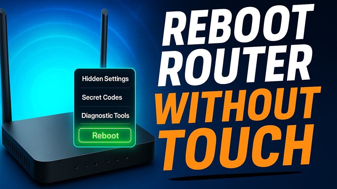 How to Reboot Your Router Without Touching It | Remote Router Restart ...