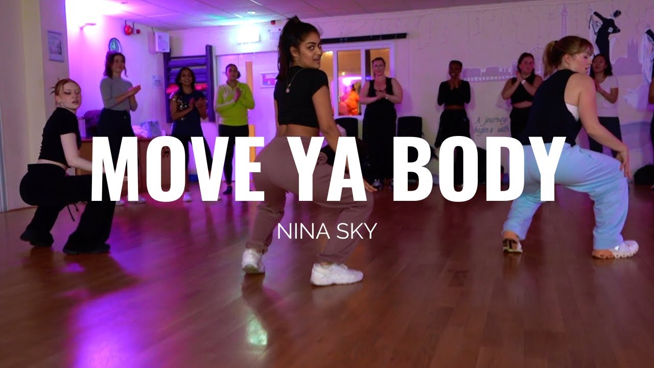 MOVE YA BODY - Nina Sky | Navneet Saundh Choreography | Beginners Dance ...