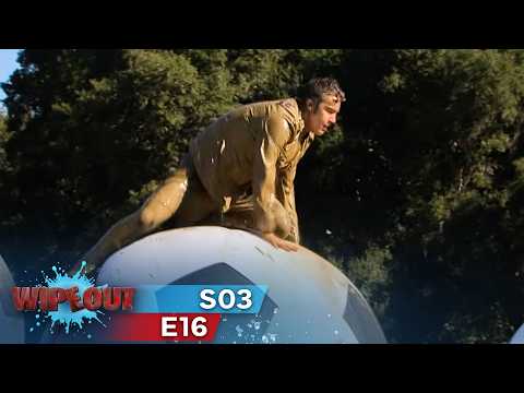 This is Like Soccer! Except, The Balls Kick YOU! | Wipeout USA | Season 3 Episode 16