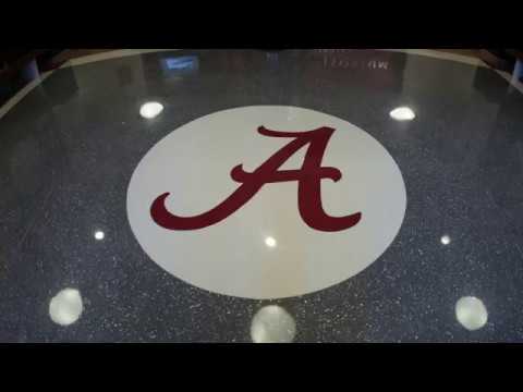 University of Alabama Foster Auditorium - Terrazzo Installation - YouTube