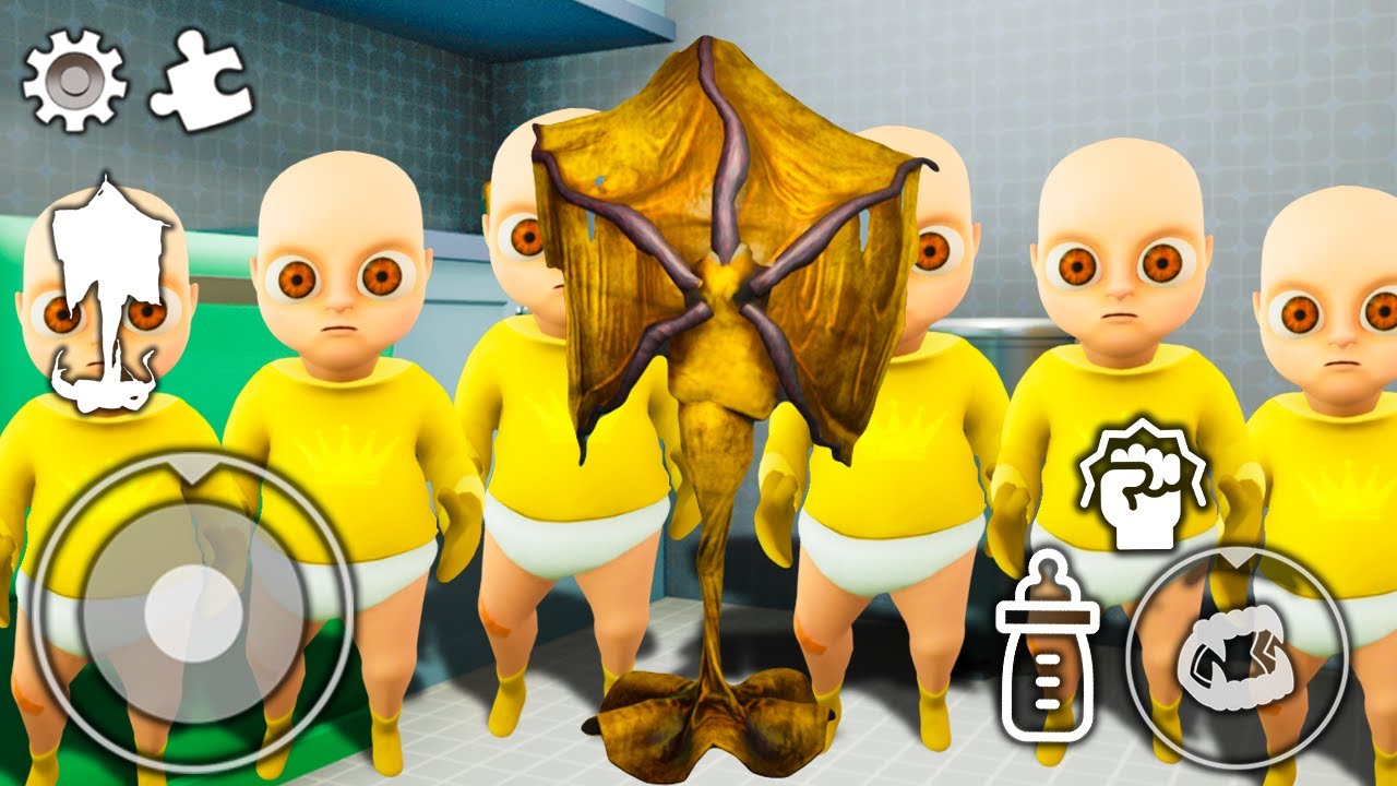 NEW Playing as a Baby Monster! The Baby In Yellow MODS - YouTube