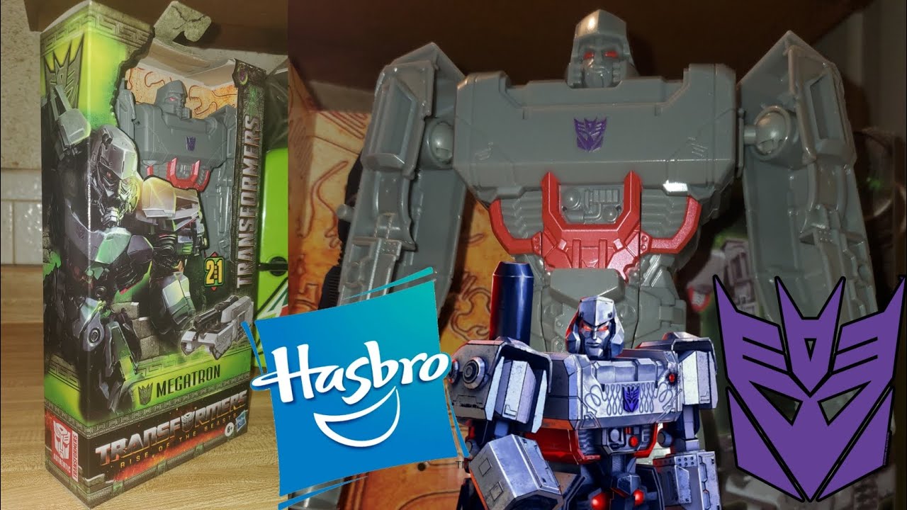 Megatron - Titan Changers - Transformers Rise Of The Beasts 11" Figure ...