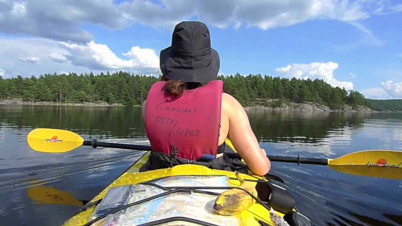 Kayaking in Sweden - YouTube