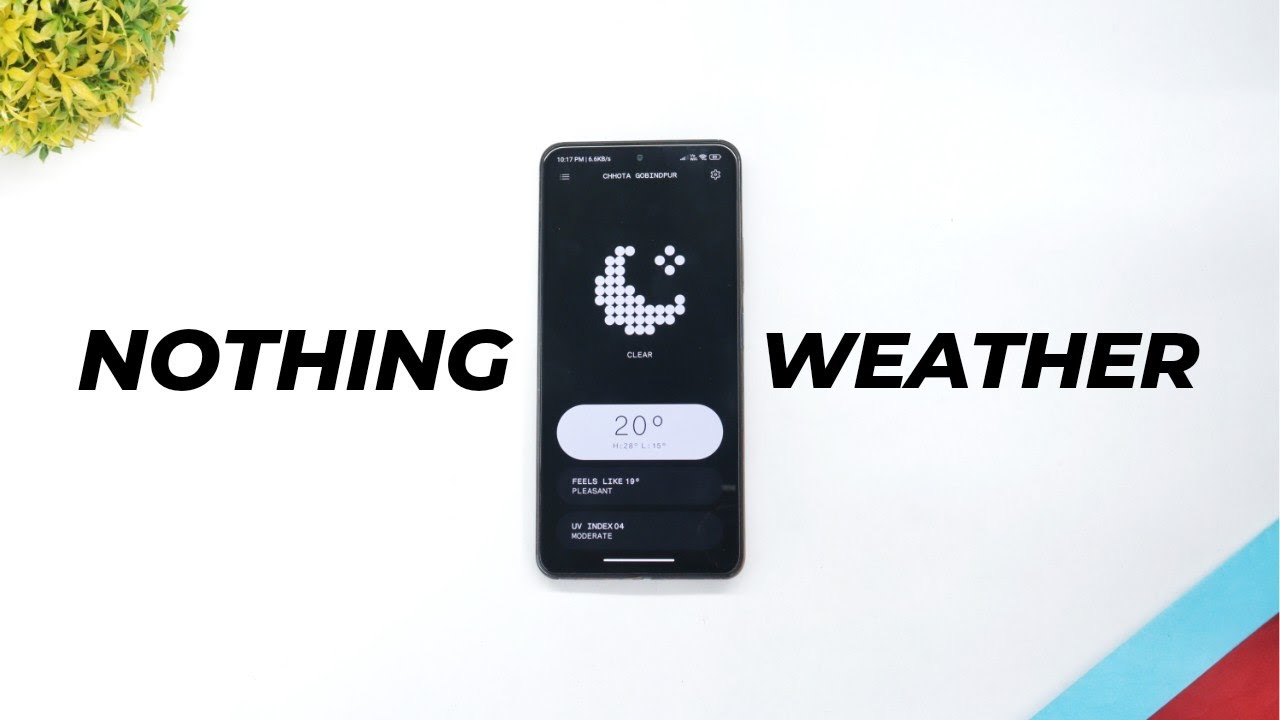 Install Nothing Phone Weather App On Xiaomi Device | Best Weather App ...