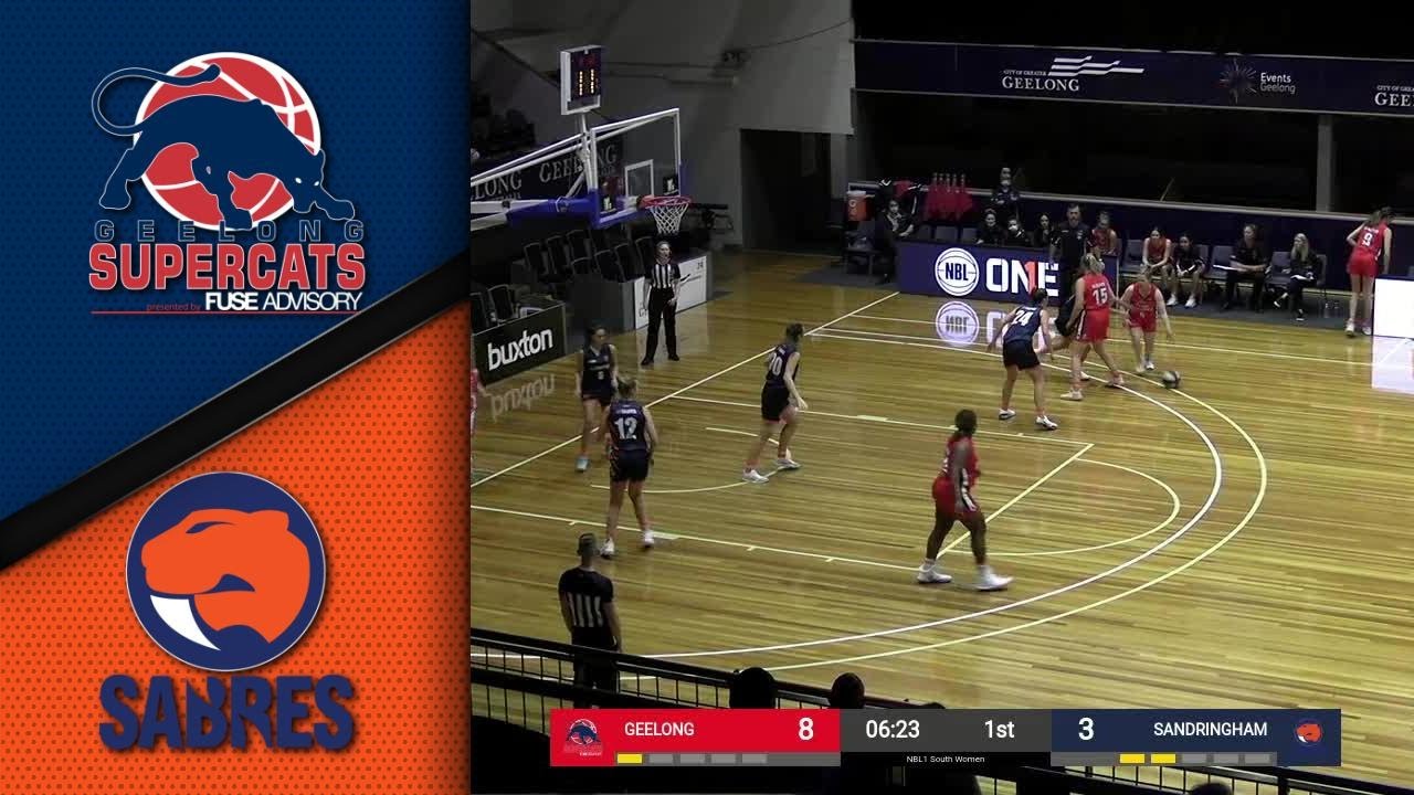 NBL1 Women | Geelong Supercats vs. Sandringham Sabres - Game Highlights ...