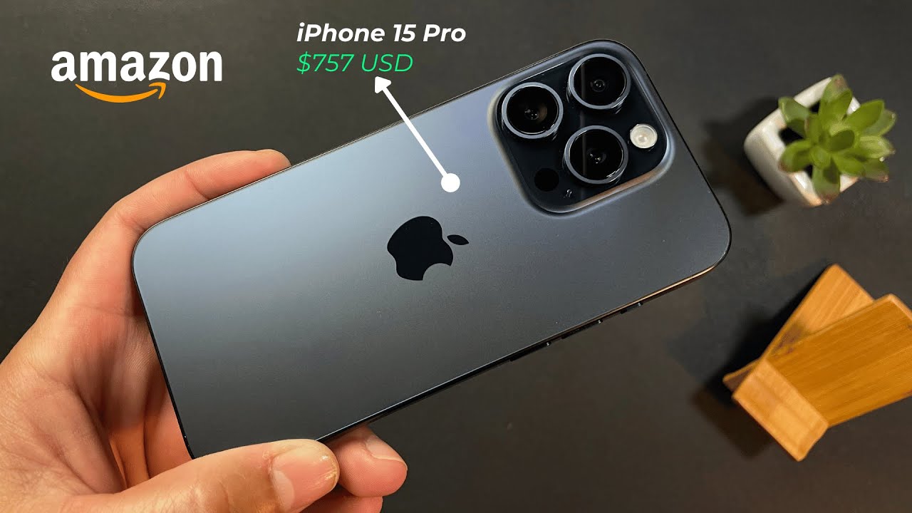Así Llegó Mi iPhone 15 Pro de Amazon.com Renewed - YouTube