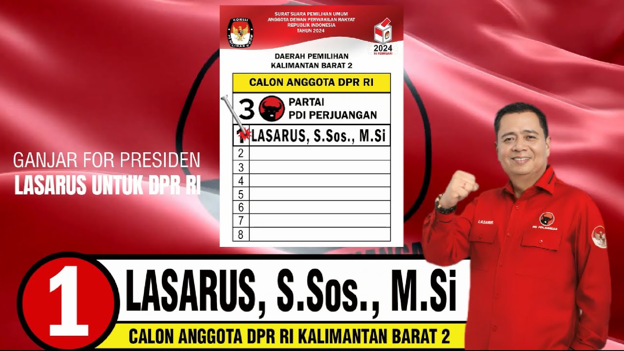 VIDEO KEREN KAMPANYE DIGITAL DPR RI PARTAI PDI PERJUANGAN 2024 - YouTube