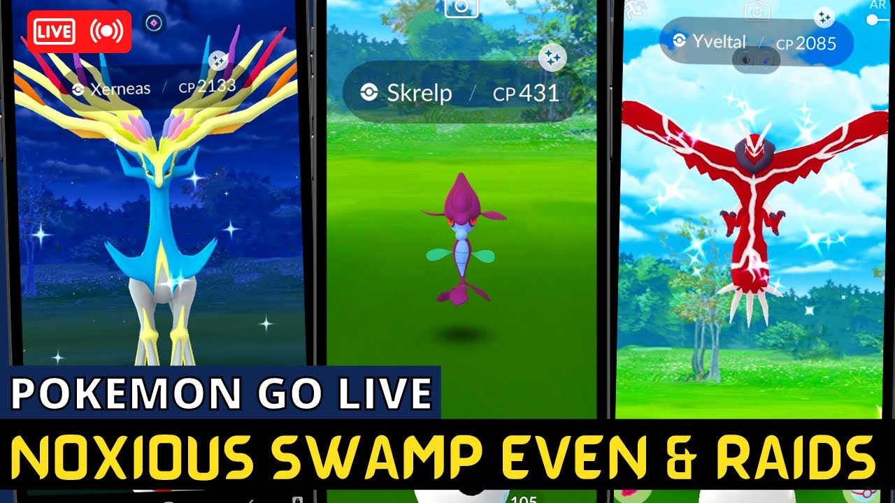 🟢 Noxious Swamp Event & Raids Live - YouTube