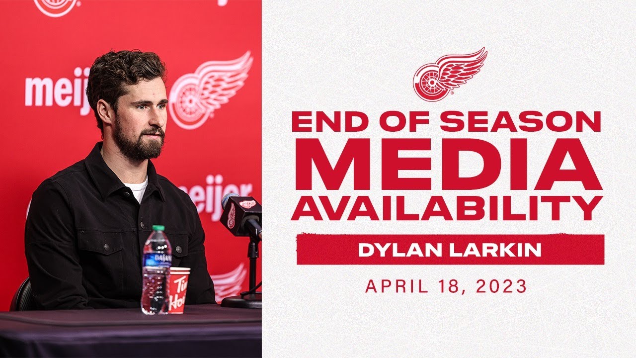 Dylan Larkin | 2022-23 End of Season Media Availability – MotownRedWings.com