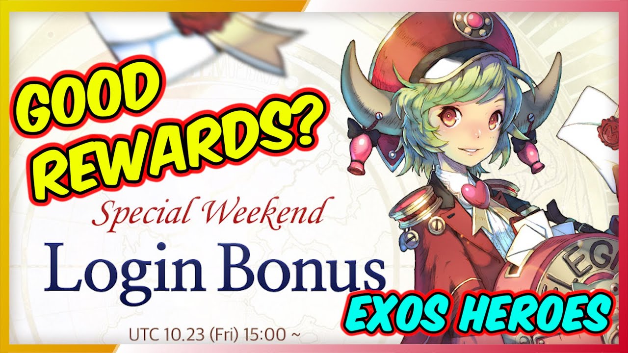 Exos Heroes New Login Event | Good Rewards? - YouTube