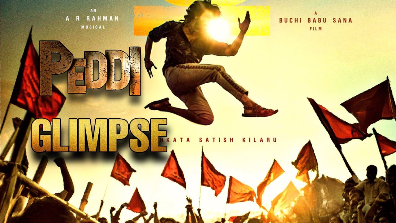 Peddi First Shot Glimpse | Peddi Teaser Glimpse | #RamCharan | # ...