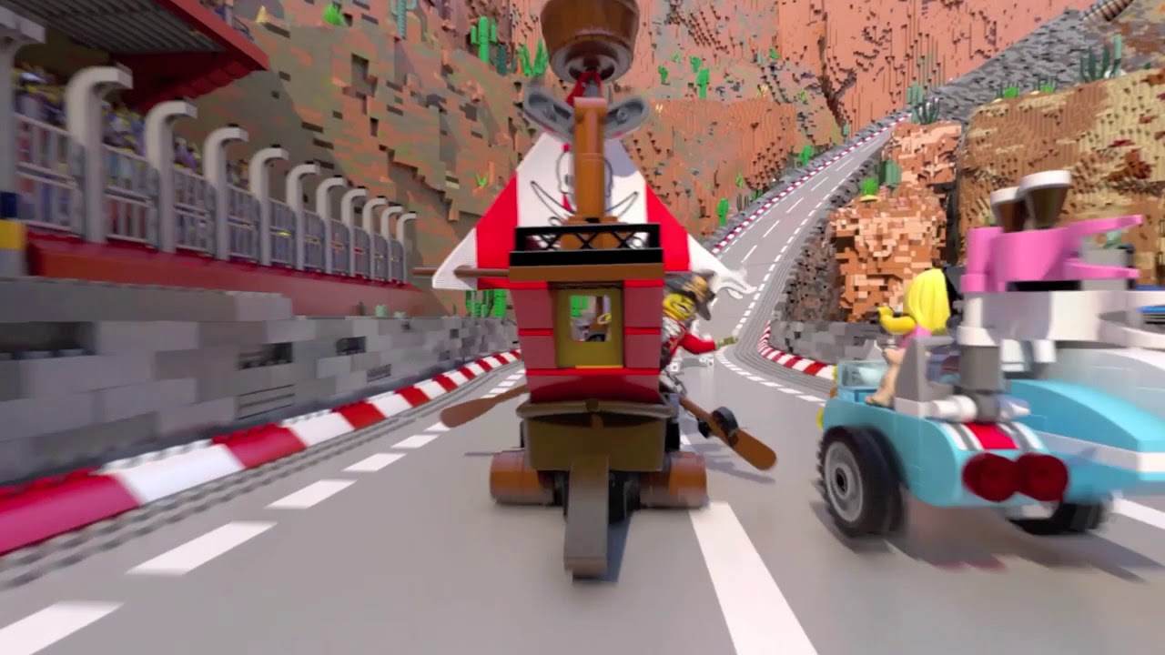 The Great LEGO Race VR Animation - YouTube