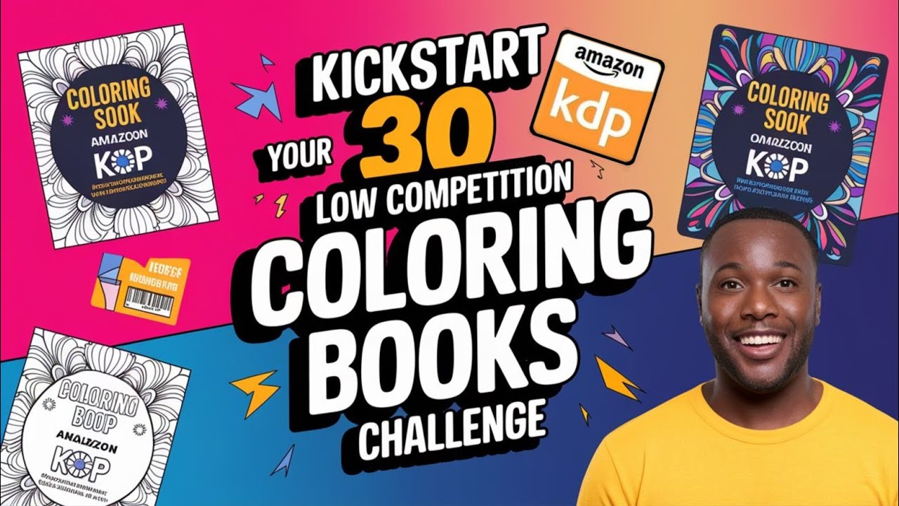 Kickstart Your 30 Low Competition Coloring Books Challenge: A Step-by ...