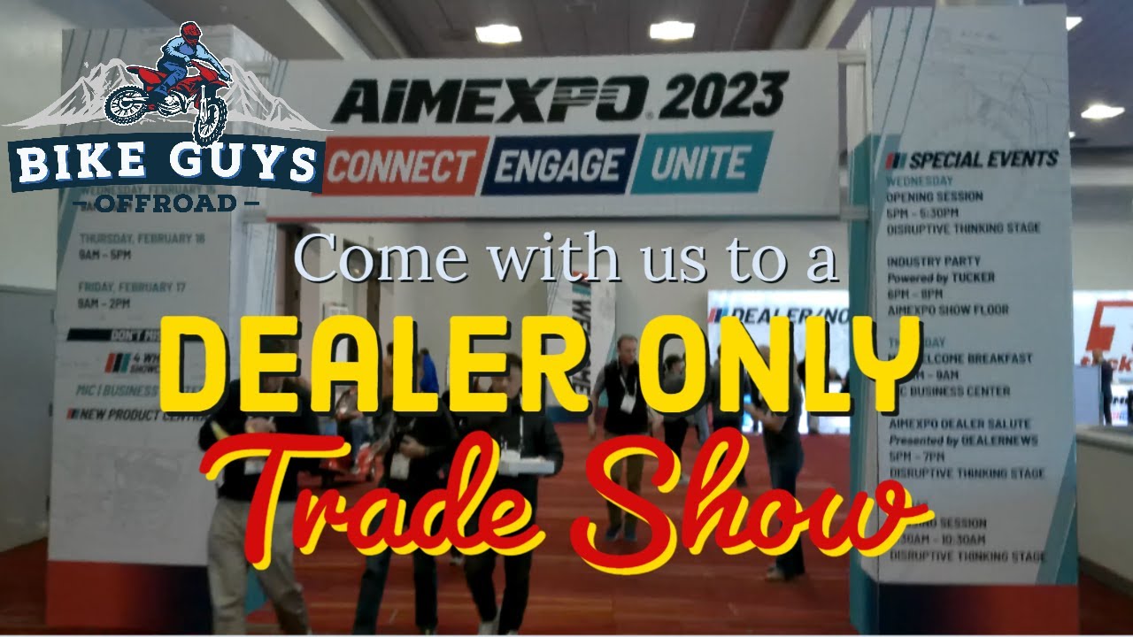 Come with us to the Aim Expo! Bike Guys Bonus Content! - YouTube