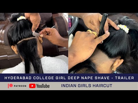 High Nape Shave | Indian women headshave | undercut hairstyles | Forced Haircut | #shorthair #shave
