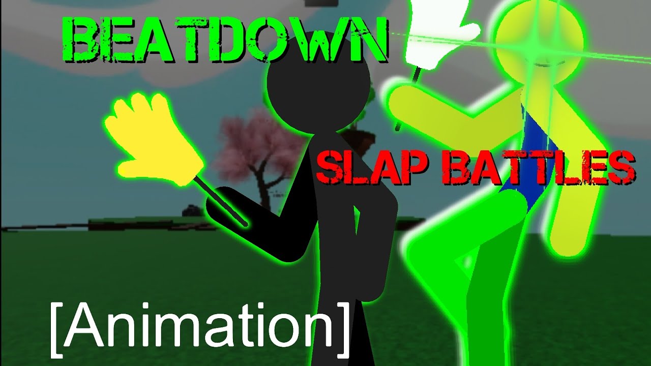 Slap battles BEATDOWN [StickNodes Animation] (headphone warning) - YouTube